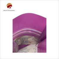 China Vibrant Colors Moisture Proof Flat Bottom Cookie Bags Tear Resistance for sale