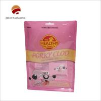 China Stand Up Pouch Flat Bottom Bag with Clear or Customized Colors and Sample for sale