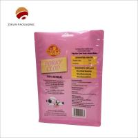China Stand Up Pouch Flat Bottom Bag with Clear or Customized Colors and Sample for sale