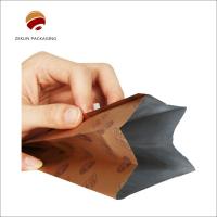 China Customized Aluminum Foil Tea Packaging Bag with Zipper Top 30g to 5kg for sale