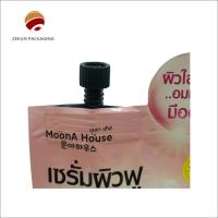 China Customized Logo Spout Packaging Pouch Eco Friendly For Disinfectant Alcohol for sale