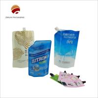 China Custom Order Accepted Liquid Packaging Pouches Reusable for Cosmetics for sale