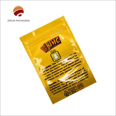China PET/VMPET/PE Flat Bottom Zipper Pouch Flexible Pouch Packaging Odor Proof for sale