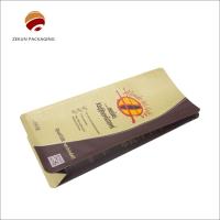 China Brown/White Coffee Bag with and Smell Proof Function for sale
