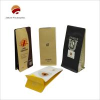 China Customized CMYK Printed Standing Pouch Coffee Packaging Aluminum Foil Material for sale