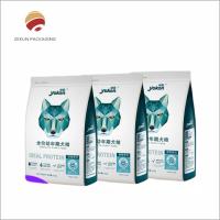 China Moisture Proof Pet Food Stand Up Pouch with Heat Seal and Zipper Top 30000pcs for sale
