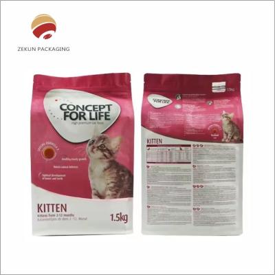 China Custom Printed Pet Food Bags with Up to 10 Colors and Matt or Shiny Finish for sale