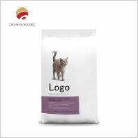 China Custom Pet Food Stand Up Pouch with Durable Zipper Moisture Proof PET/AL/PE 10 Color Gravure Printing for sale