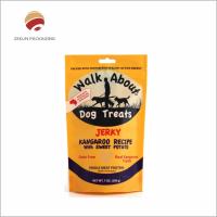 China Custom Moisture Proof Resealable Pet Food Pouches Gravure Printing Up to 10 Colors for sale