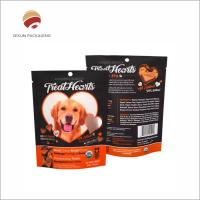 China Moisture Proof Pet Food Pouch with Zipper Top Customizable Size 10 Color Gravure Printing for sale