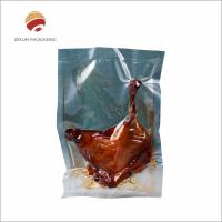 China Customized Food Vacuum Bag 200mm Length Zipper or Heat Seal for Salmon Storage for sale