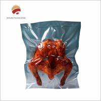 China Customized Food Vacuum Bag 200mm Length Zipper or Heat Seal for Salmon Storage for sale