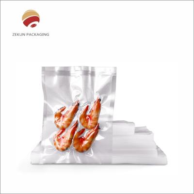 China Customizable Foldable PA/PE Vacuum Sealer Bag 3 Side Seal for Meat Chicken Packaging for sale