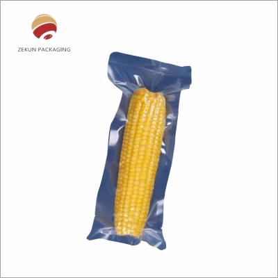China Custom 3 Side Clear Vacuum Sealer Bags PA/PE Reusable Food Storage 10 Colors Gravure Printing for sale