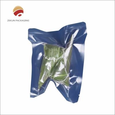 China Custom PA/PE Reusable Vacuum Sealer Bags for Food Packaging 3 Side Clear for sale