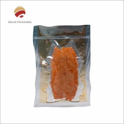 China Custom Gravure Printing Vacuum Nylon Bag Sustainable Eco Friendly 3 Side Clear PA/PE for sale