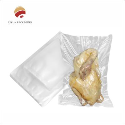 China Custom PA/PE Vacuum Sealer Bags for Food Packaging 3 Side Seal 10 Colors for sale