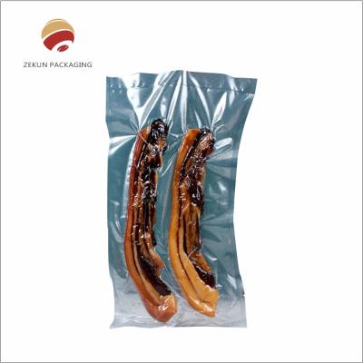 China Customizable PA/PE 3 Side Clear Vacuum Sealer Bag for Food Preservation 30k pcs for sale