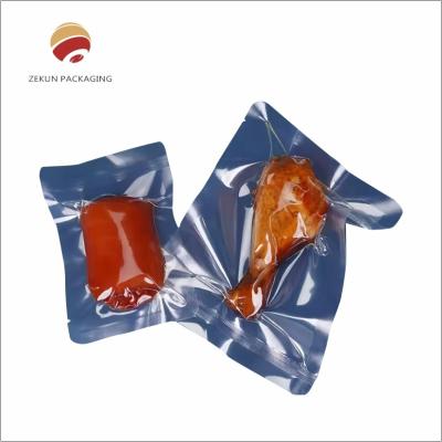 China PA/PE Vacuum Sealer Bags for Chicken Food Preservation 3 Side Seal Custom Size for sale