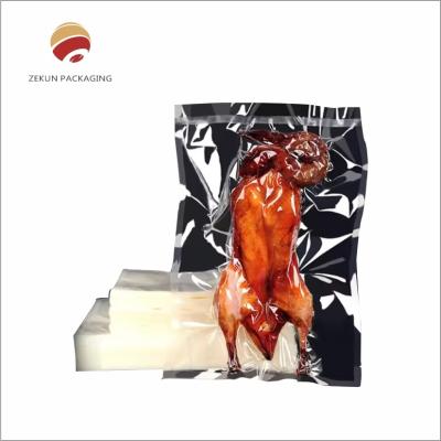 China PA/PE Food Vacuum Bags 3 Side Seal Custom Size CMYK Gravure Printing Sustainable for sale