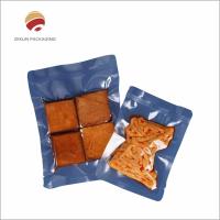 China Moisture Resistant Nylon Heat Seal Vacuum Bags PA/PE 3 Side Clear Custom Size for sale