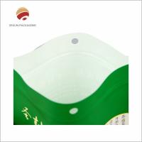 China Custom Foil Laminated Tea Packaging Bag 30g to 5kg with Hot Seal Handle for sale