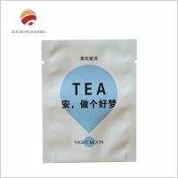 China Custom Gravure Printed Kraft Paper Stand Up Side Gusset Bag with Heat Zipper for Tea Packaging 1kg for sale