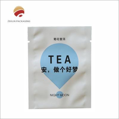 China Custom Gravure Printed Kraft Paper Stand Up Side Gusset Bag with Heat Zipper for Tea Packaging 1kg for sale