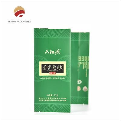 China Sealing Handle Heat Seal Tea Packaging Bag for Customized Needs for sale