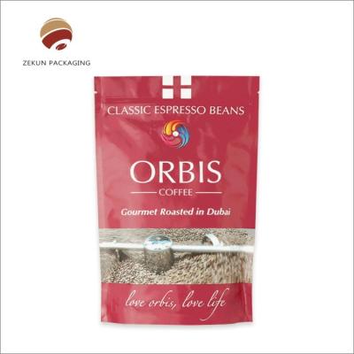 China High Durability Stand Up Food Pouches With Multiple Colors Customised for sale