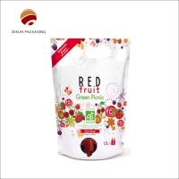 China Custom CMYK Gravure Printing Stand Up Pouches 50-150 Mic PET/PE Zipper Closure Moisture Proof for sale