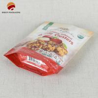 China Custom Printed Resealable Stand Up Food Bags PET/AL/PE Moisture Proof 10 Colors Gravure for sale