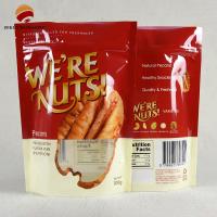 China Custom Food Ziplock Pouches Gravure Printing Up to 10 Colors Matte or Shiny Finish for sale