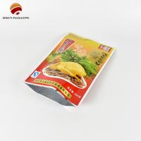China Gravure Printed Food Packaging Bag PET/AL/PE Moisture Proof with Zip Lock Custom Size for sale