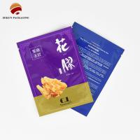 China Custom PET/PE Zip Lock Food Pouch Matt Finish Tea Packaging Bags Up to 10 Colors for sale
