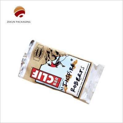 China Pulp Material Straw Pulp Food Packaging Bag with Stand Up Design and ISO Certification for sale