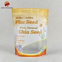 China Kraft Paper Zipper Lock Food Packaging Bag Odor Proof 6-12 Month Shelf Life for sale