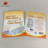 China Kraft Paper Zipper Lock Food Packaging Bag Odor Proof 6-12 Month Shelf Life for sale