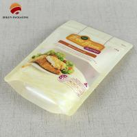 China Custom Kraft Paper Resealable Stand Up Pouch 6-12 Month Shelf Life Food Packaging Bag for sale
