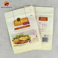China Custom Kraft Paper Resealable Stand Up Pouch 6-12 Month Shelf Life Food Packaging Bag for sale