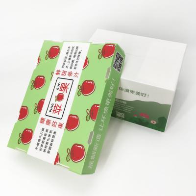 China OEM Corrugated Plastic Storage Boxes 3.5mm HD Printing Fruit Packing Retain Freshness for sale