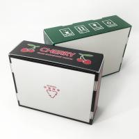 China 3.5mm Apple Cherry Plastic Corrugated Foldable Boxes Anti - Mold CMYK for sale