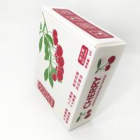 China Custom Corrugated PP Lychee Fruit Gift Box 4mm Abrasion Resistance Retain Freshness for sale