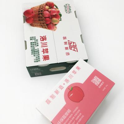 China Mould proof CMYK Corrugated Plastic Packaging Boxes For Fruit for sale