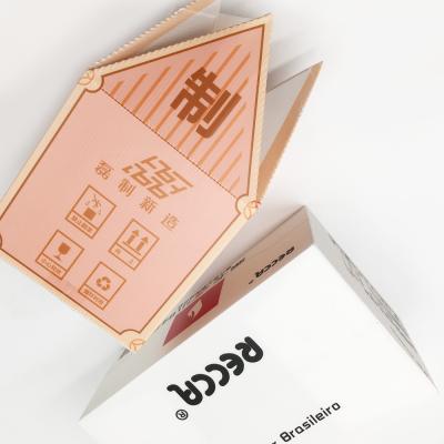 China 2.5mm Full Printing Frozen Food Storage Corrugated Plastic Carton Freshness Retain for sale