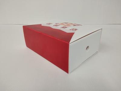 China 1500GSM PP Hollow Sheet Corrugated Shoe Boxes Stackable Anti-Collision Storage Bins for sale
