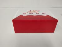 China 1500GSM PP Hollow Sheet Corrugated Shoe Boxes Stackable Anti-Collision Storage Bins for sale