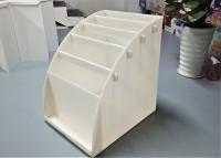 China DS-002 Newspaper Retail Corrugated Plastic Display Anti Collision for sale