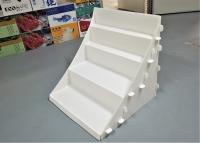 China Custom Corrugated POP Display Bins 2-5mm Thick Flexo Portable Shelves for Retail for sale