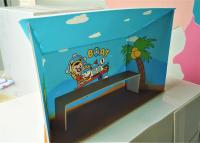 China Inorganic Plastic Composite Photo Booth Background Recyclable SGS for sale
